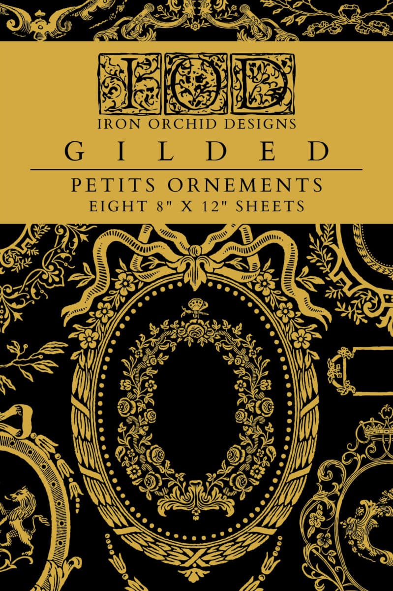 Curated Signage, Gilded Transfert IOD - IB DECO France